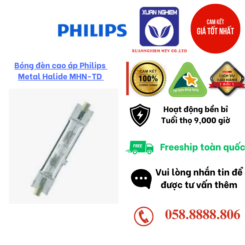 Philips Metal Halide MHN-TD 150W High Pressure Bulb | Shopee Philippines