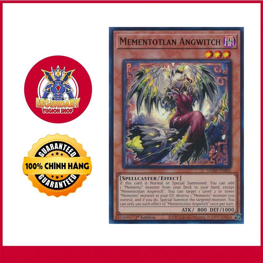 [Genuine Yugioh Card] Mementotlan Angwitch | Shopee Philippines