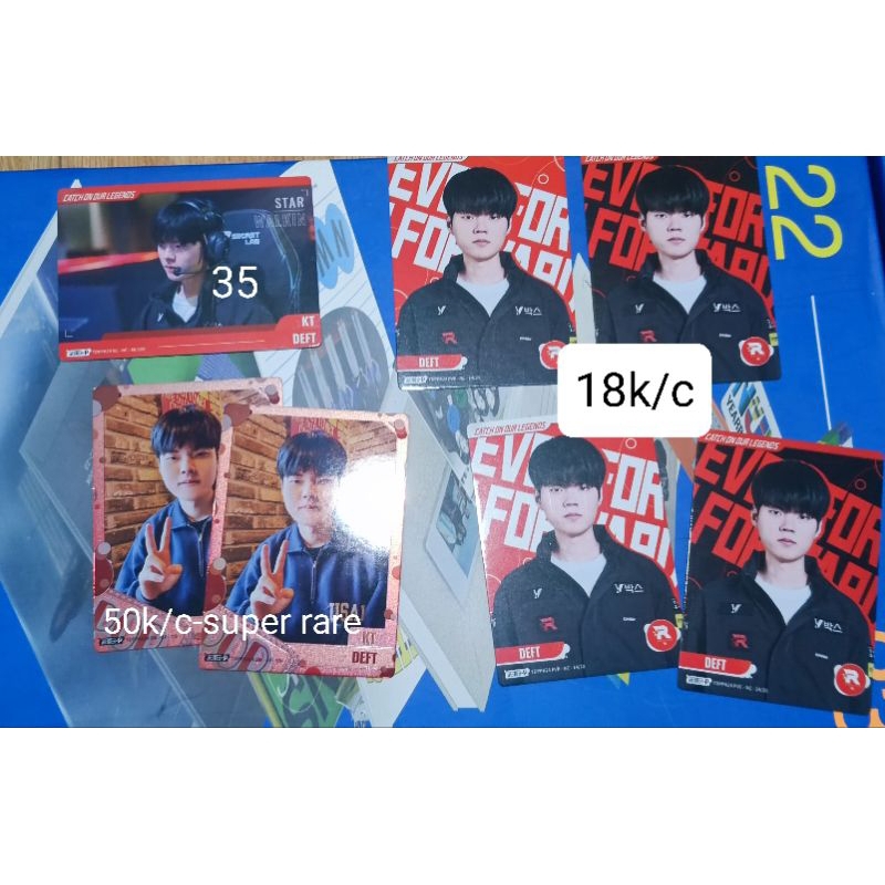 Card buffun deft, bdd, beryl, pyosik kt lck | Shopee Philippines