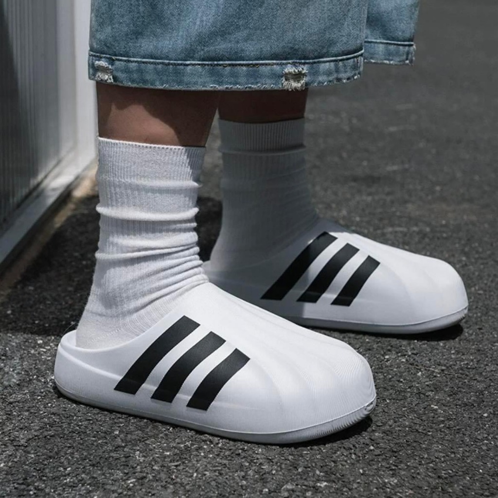 Adidas ADIFOM Superstar Mule shoes, ADIFOM heel shoes 4cm high hottrend ...