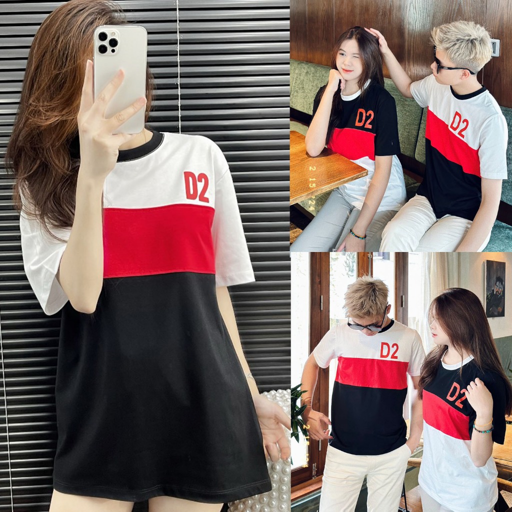 D2 Mix3 T-shirt in quality colors | Shopee Philippines