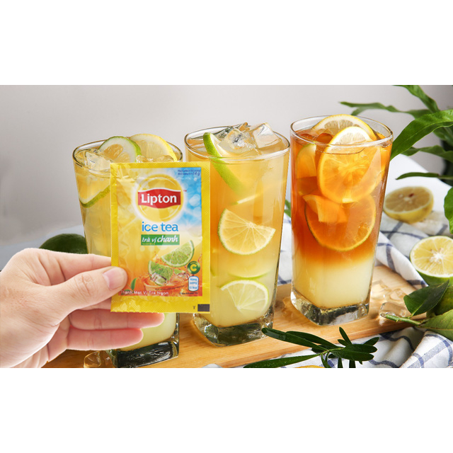 Lipton tea Lemon Honey Flavor/Peach Flavor Lipton Ice tea Individual ...