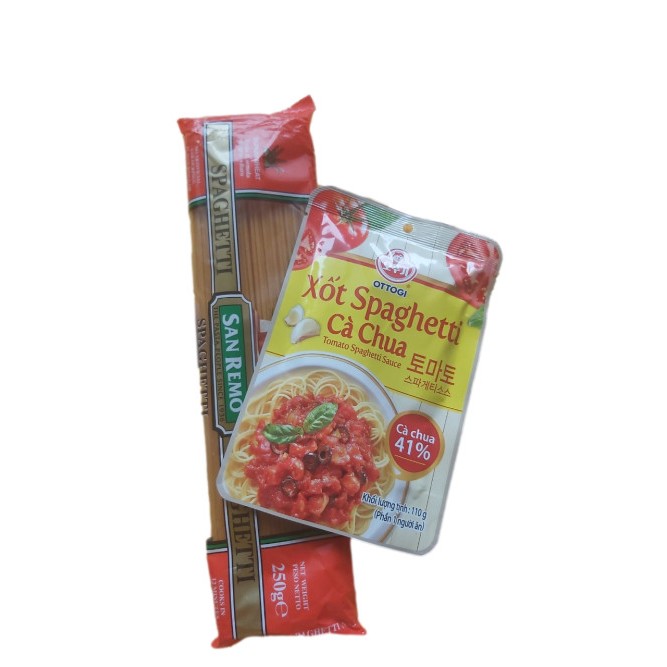 Combo 1 SAUCE 110GR + 1 SANREMO 250GR - spaghetti noodles and spagetti ...