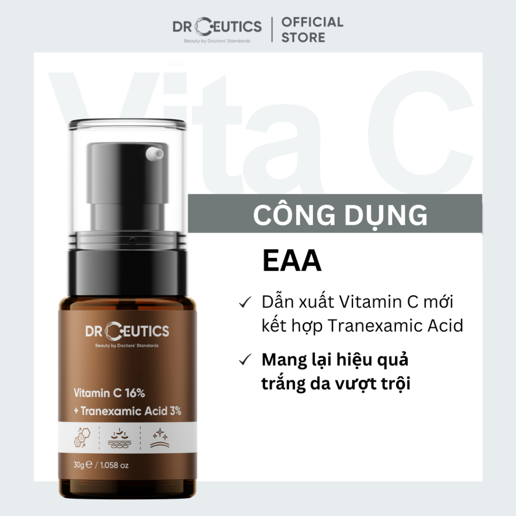 Drceutics Vitamin C 16% DrCeutics Serum Prevent Aging And Brightening ...