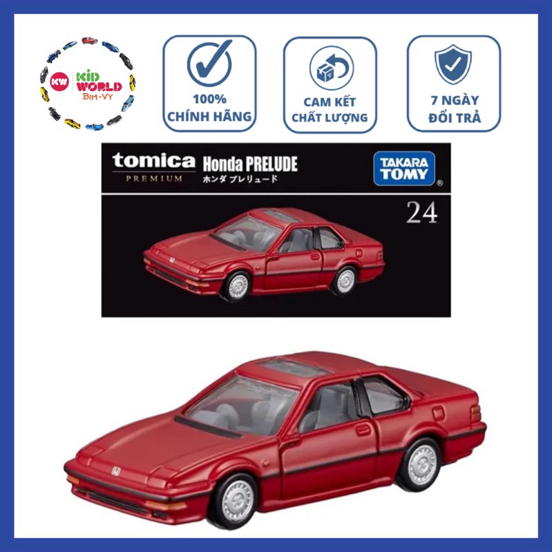Tomica Box Premium Honda Prelude model car. No.24. Scale 1:62. | Shopee ...