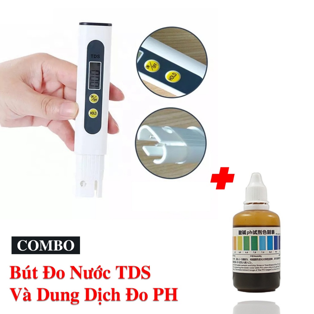 TDS clean water test pen Combo effectively measures water quality with ...