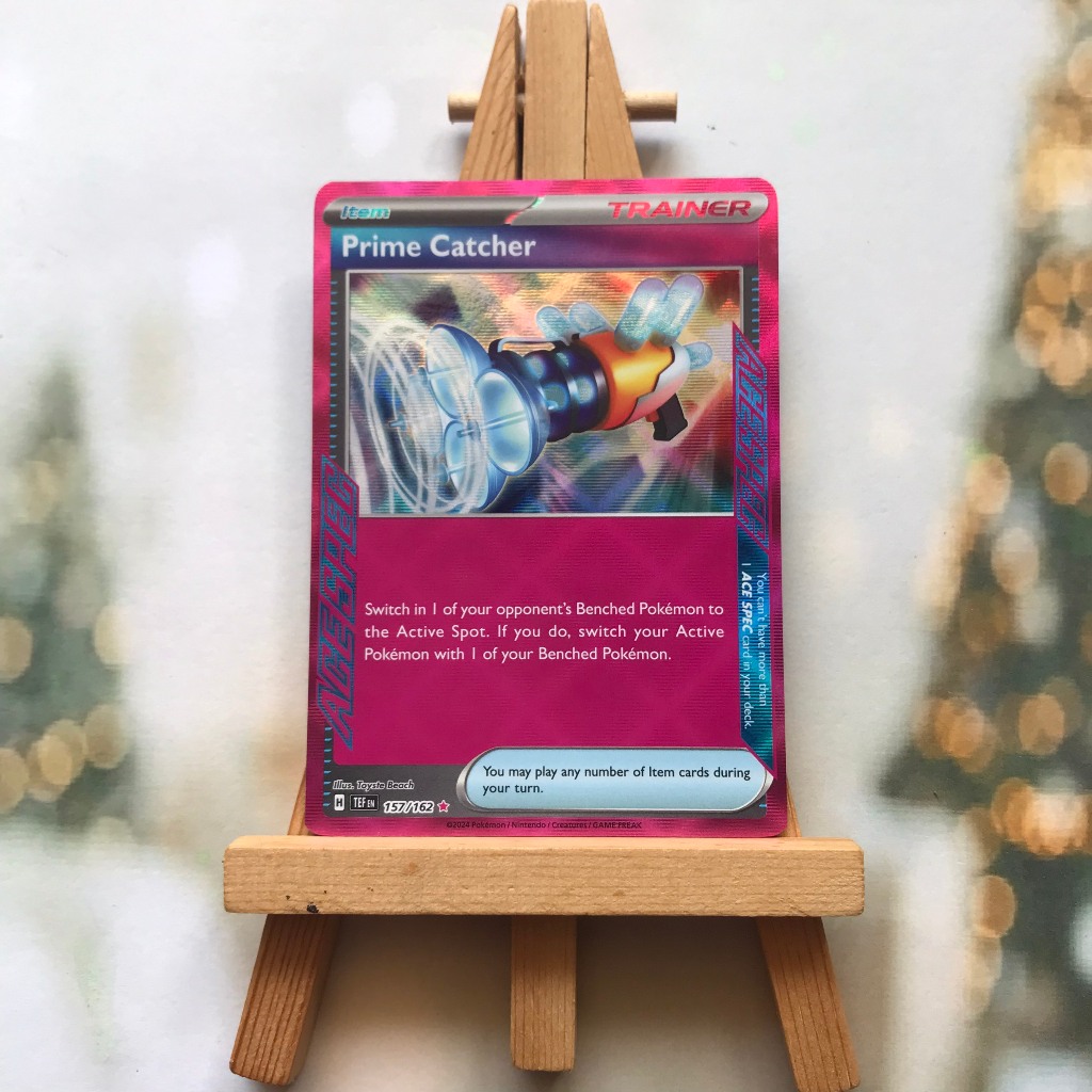 Pokemon Prime Catcher 157 / 162 - Scarlet & Violet odd card: Genuine ...
