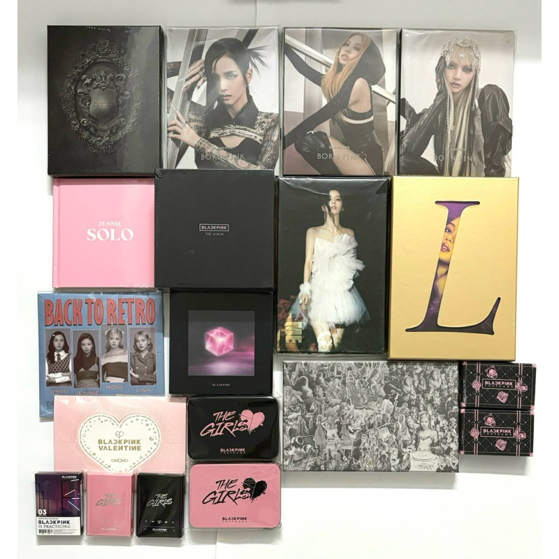 [Collection] Album BLACKPINK, JENNIE ROSÉ LISA JISOO, sealed | Shopee ...