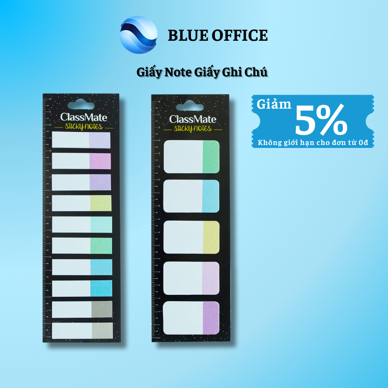 Classmate Multi-Colored Bookmark Note Paper 1 Set Simple, Novel ...