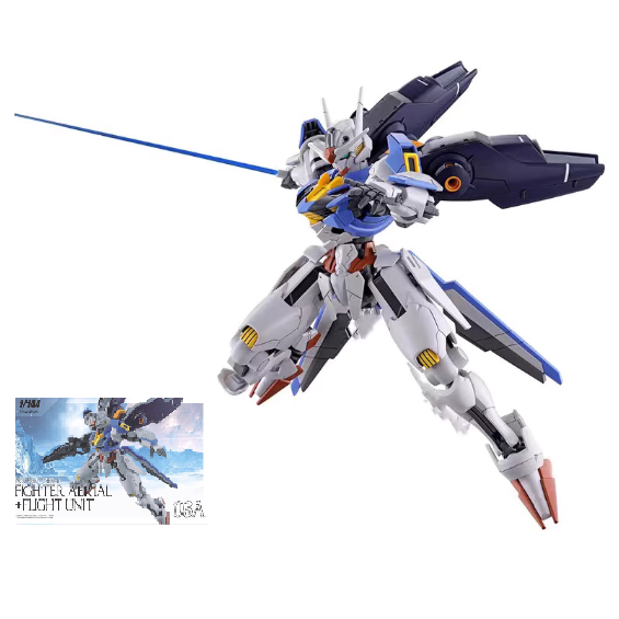 Gundam HG Fighter Aerial + Flight Unit 03A - with stand included ...