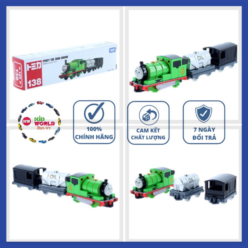 Tomica Box Model Car Thomas Long Train & Friends Percy The Tank Engine ...
