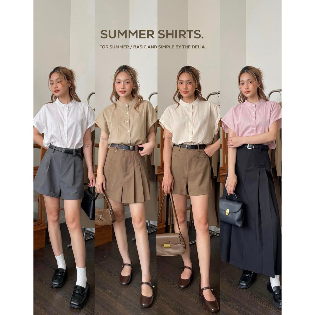 666 CHINESE NECK WELDING SHIRT | Shopee Philippines
