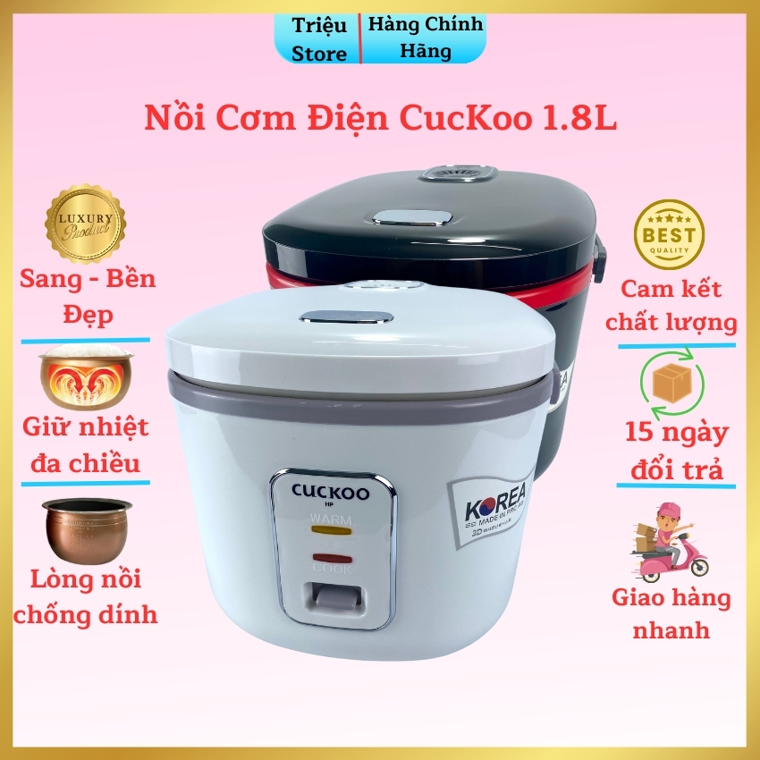 Genuine Cuckoo 1.8L Rice Cooker with Korean 3D Cooking Technology ...