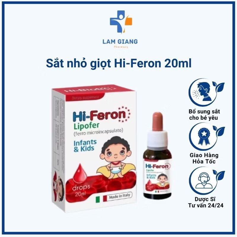 Hi feron iron drops supplement iron to create red blood cells to help ...