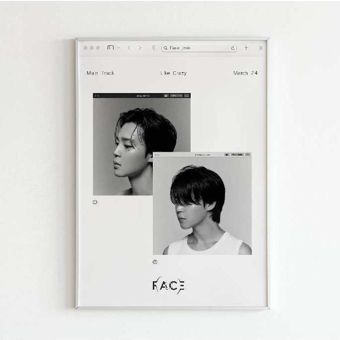 Bts Poster ️ Jimin Face Poster | Bangtan Boys Wall Painting | Room ...