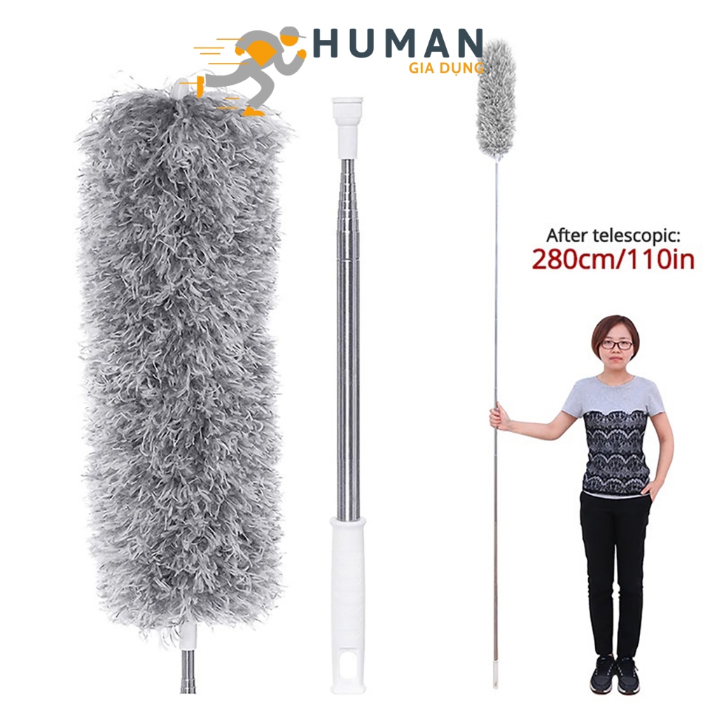 2m8 extended handle ceiling broom, curved head dusting ceiling broom ...