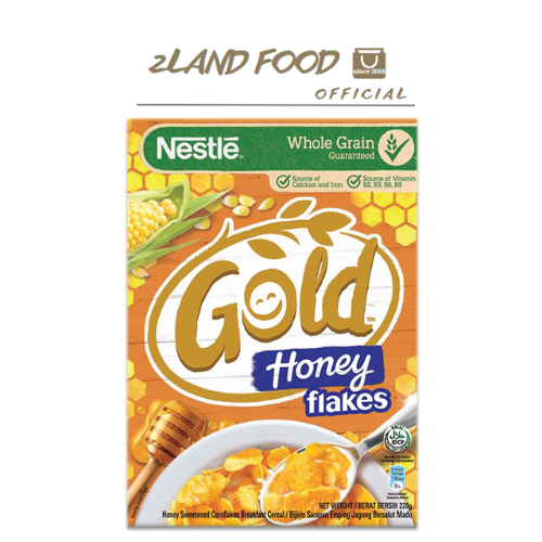 Nestlé Gold Honey Flakes / Breakfast Cereal (Honey corn flavor) - Box of 220/370g | Shopee ...