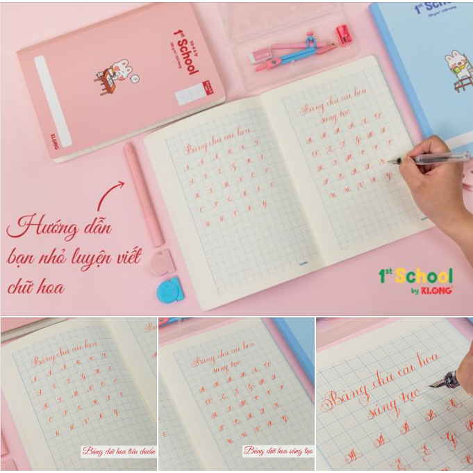 Klong - Student Notebook 4 Boxes - 5 Boxes - 48 / 80 / 96 / 120 / 200 ...