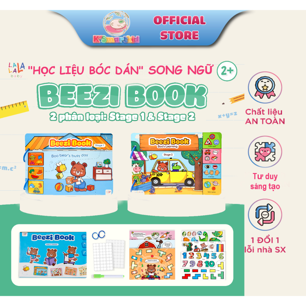 Montessori busy book Peeling Material For Smart Children Lalala baby ...