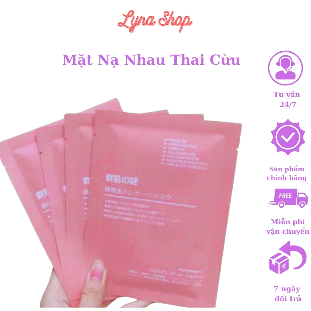 Sheep Placenta Mask Japanese Stem Cell Paper Mask Skin Whitening ...