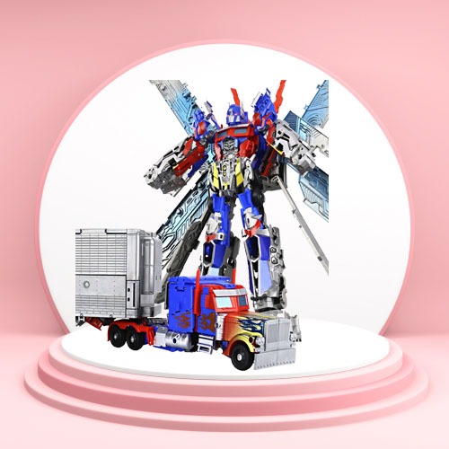 52cm Optimus Prime Car Transformation Robot - OP 5533 Limited Edition ...