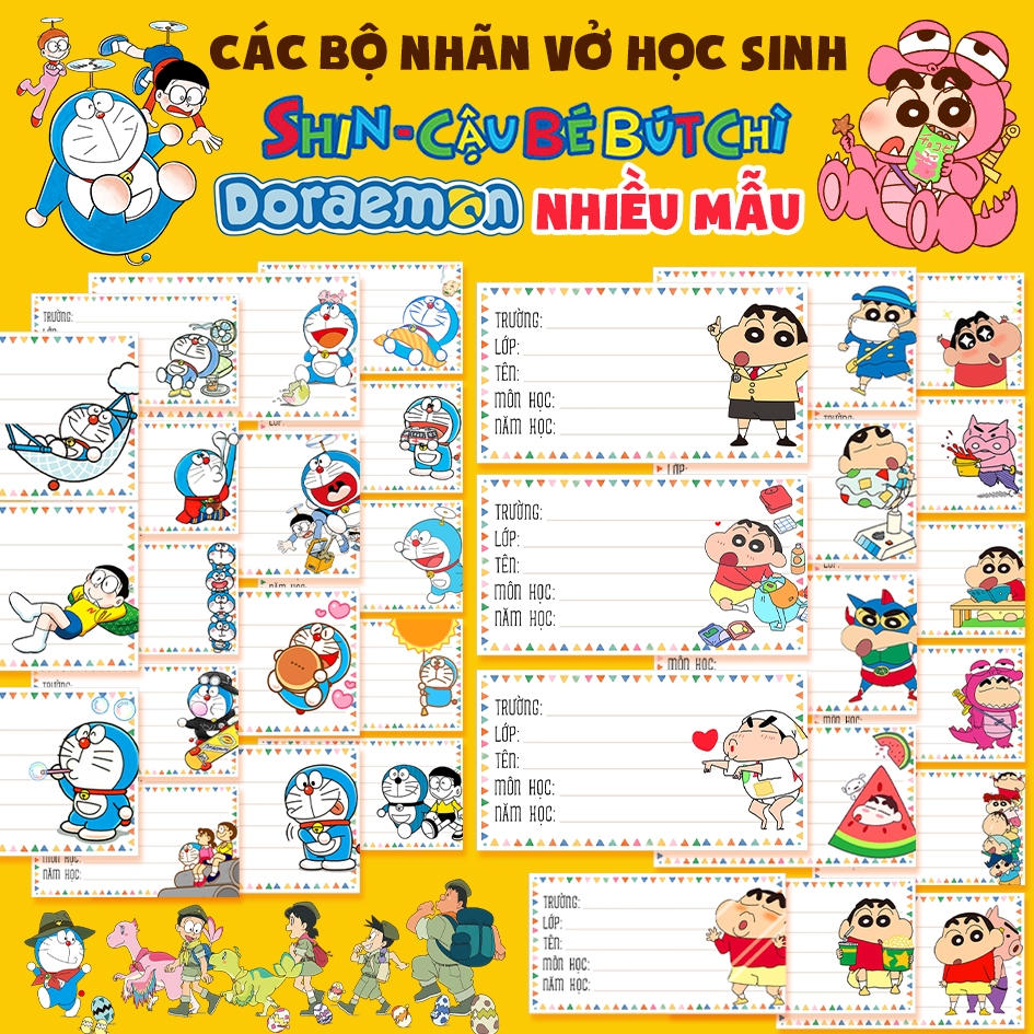 Shin Pencils And MON Multiple Models - anime manga Doremon Doraemon ...