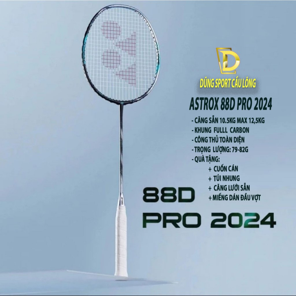 Yonex Astrox 88D Pro 2024 Badminton Racket With Handle Racket Bag ...