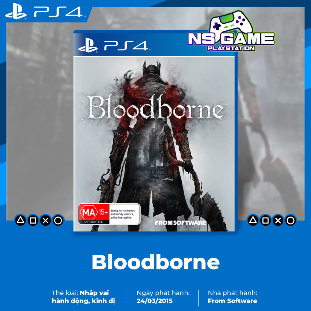 Ps4 Game Disc: Bloodborne | Shopee Philippines