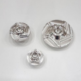 Set of fire tray screws and star oil cap for honda, yamaha, suzuki ...