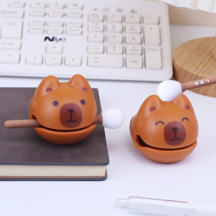 [Available] Extremely CUTE Pet Shape Mini Chanting Bell Toy | Shopee ...