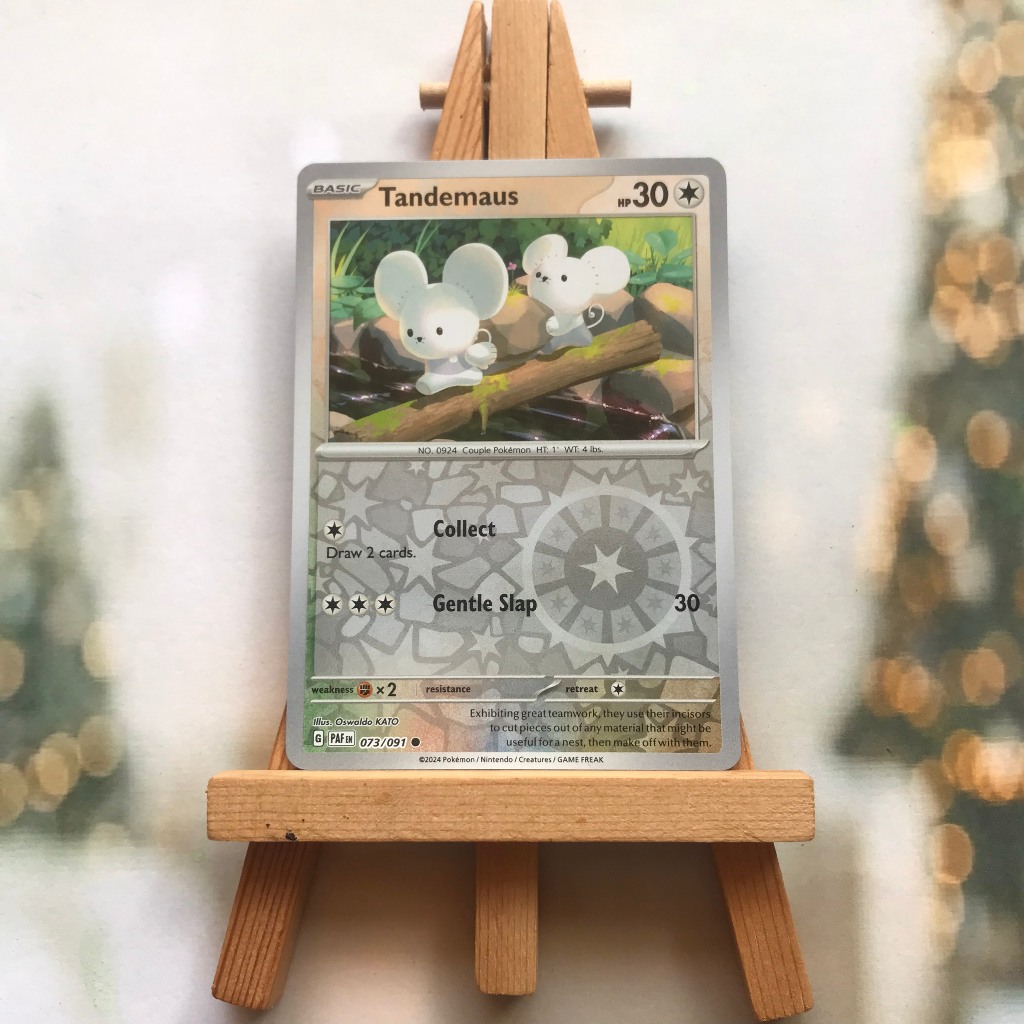 Pokemon Tandemaus 073 / 091 picture card - Common Reverse Holo genuine ...