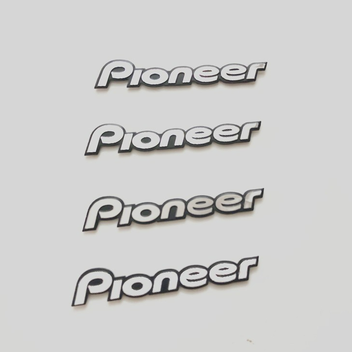 Pioneer speaker sticker Logo with 3M adhesive | Shopee Philippines