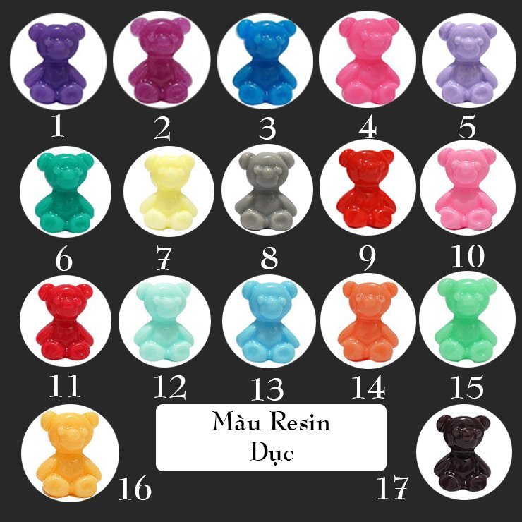 Opaque Resin mixed color - Opaque Resin mixed color - Set of 38 opaque ...