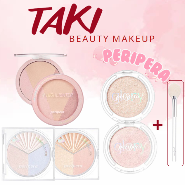 Peripera Ink Pure Glory Highlighter 3g [Free Brush] | Shopee Philippines