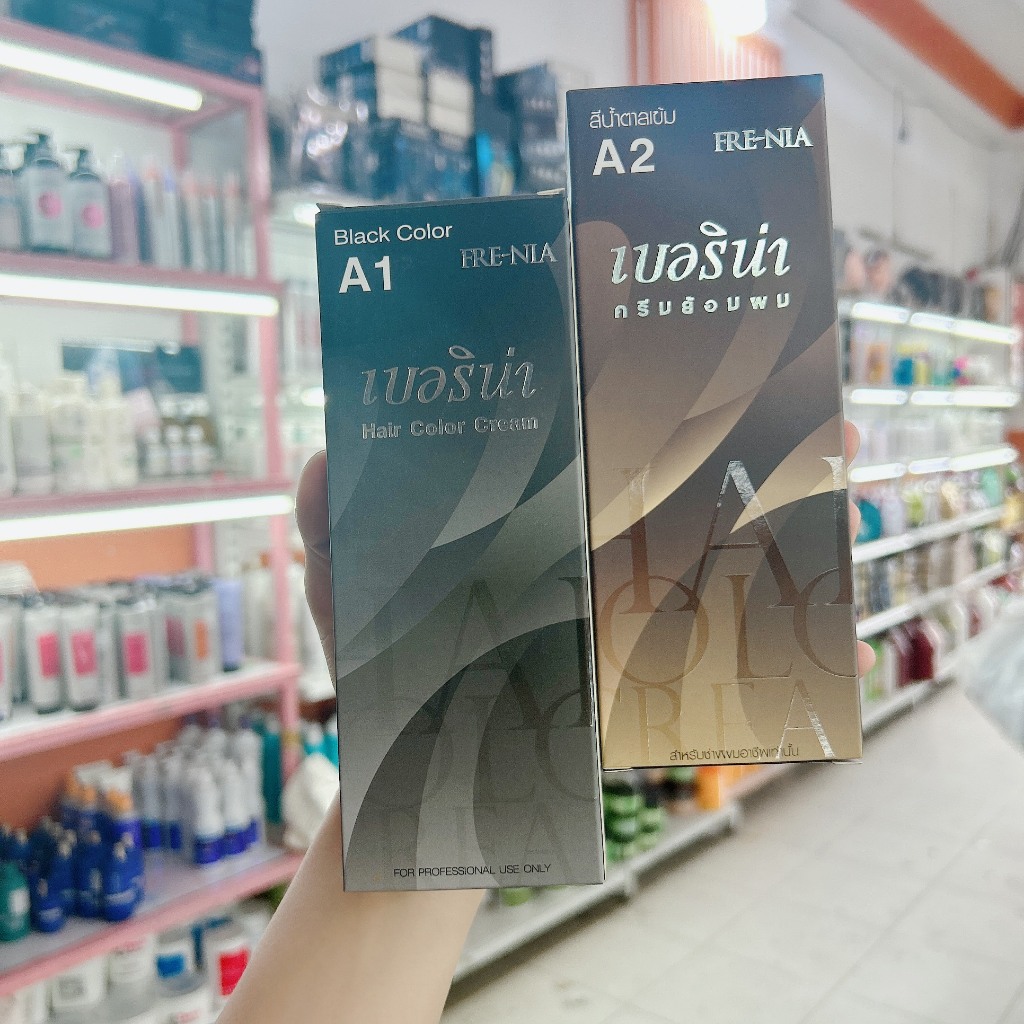 A1 black hair dye and A2 brown hair made in Thailand | Shopee Philippines