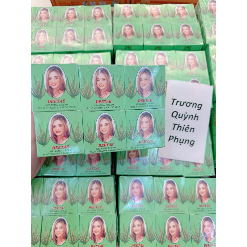 Deetea Thai facial cream 5g (aloe vera cream) | Shopee Philippines