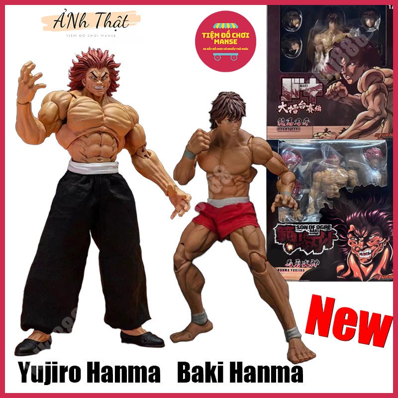 Toy Model Hanma Baki - Yujiro Hanma SHF 1 / 12 - With Movement Match ...