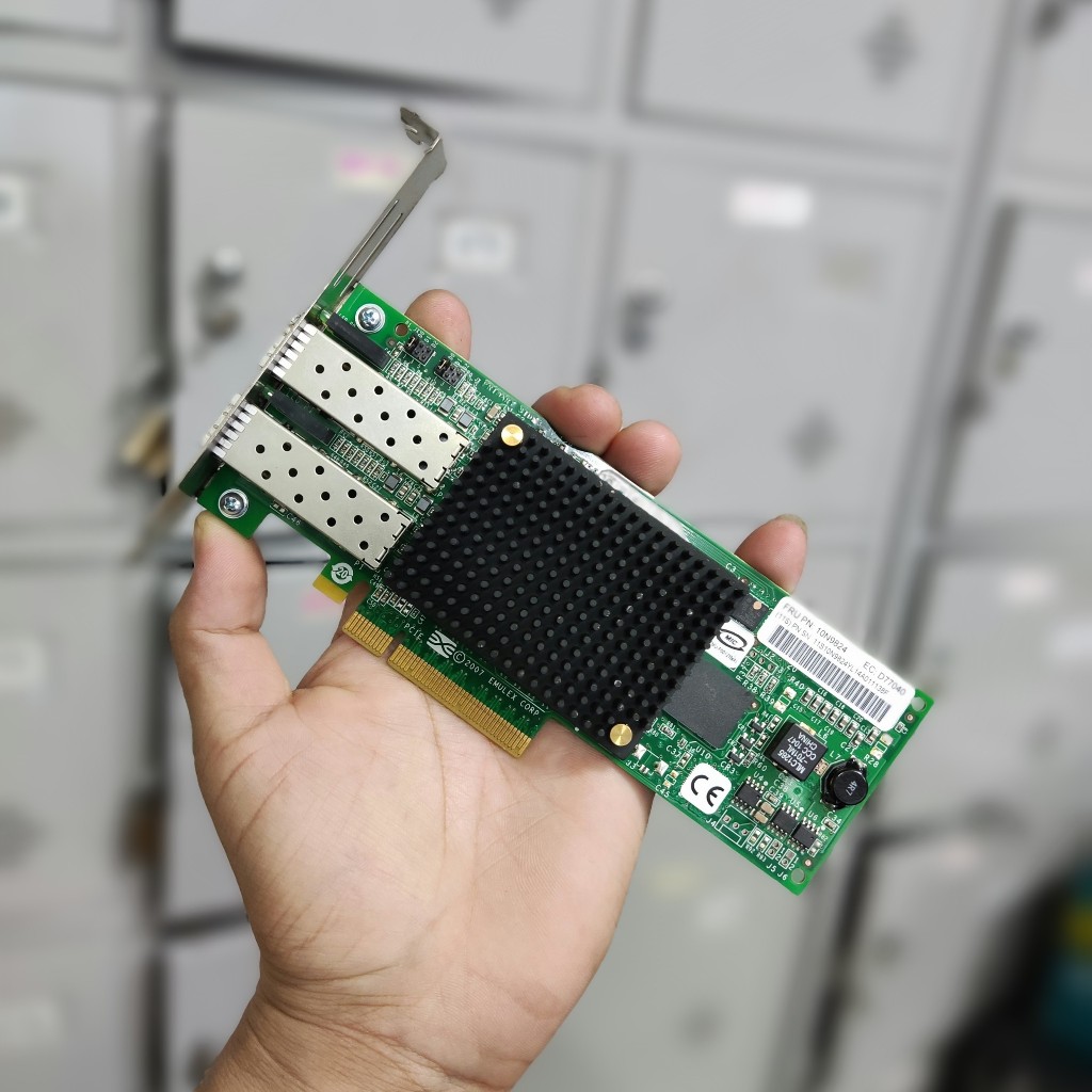 Ibm 10N9824 8Gb 2X-port PCIe Fiber Card - dual port optical Card 8gbps ...