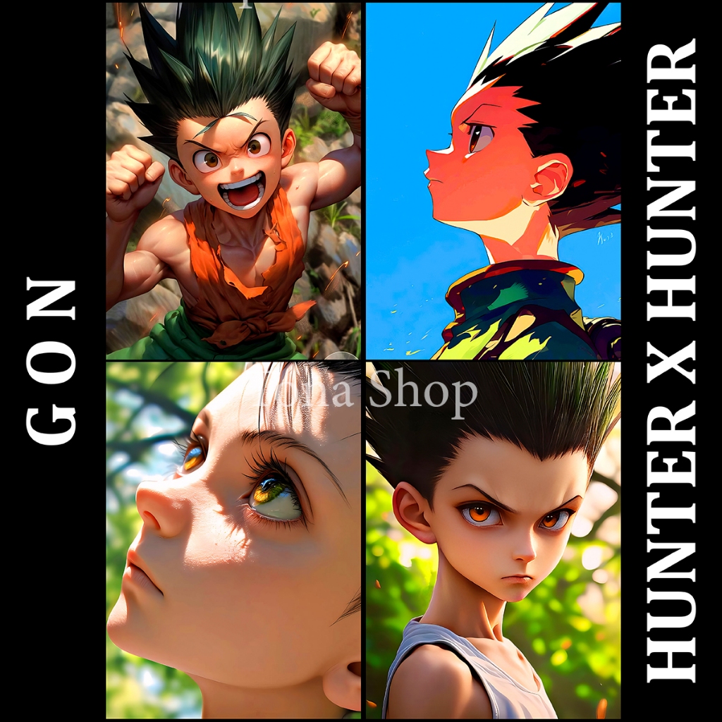 Posters, wall pictures of the anime Hunter X Hunter - Tiny Hunter. Room ...