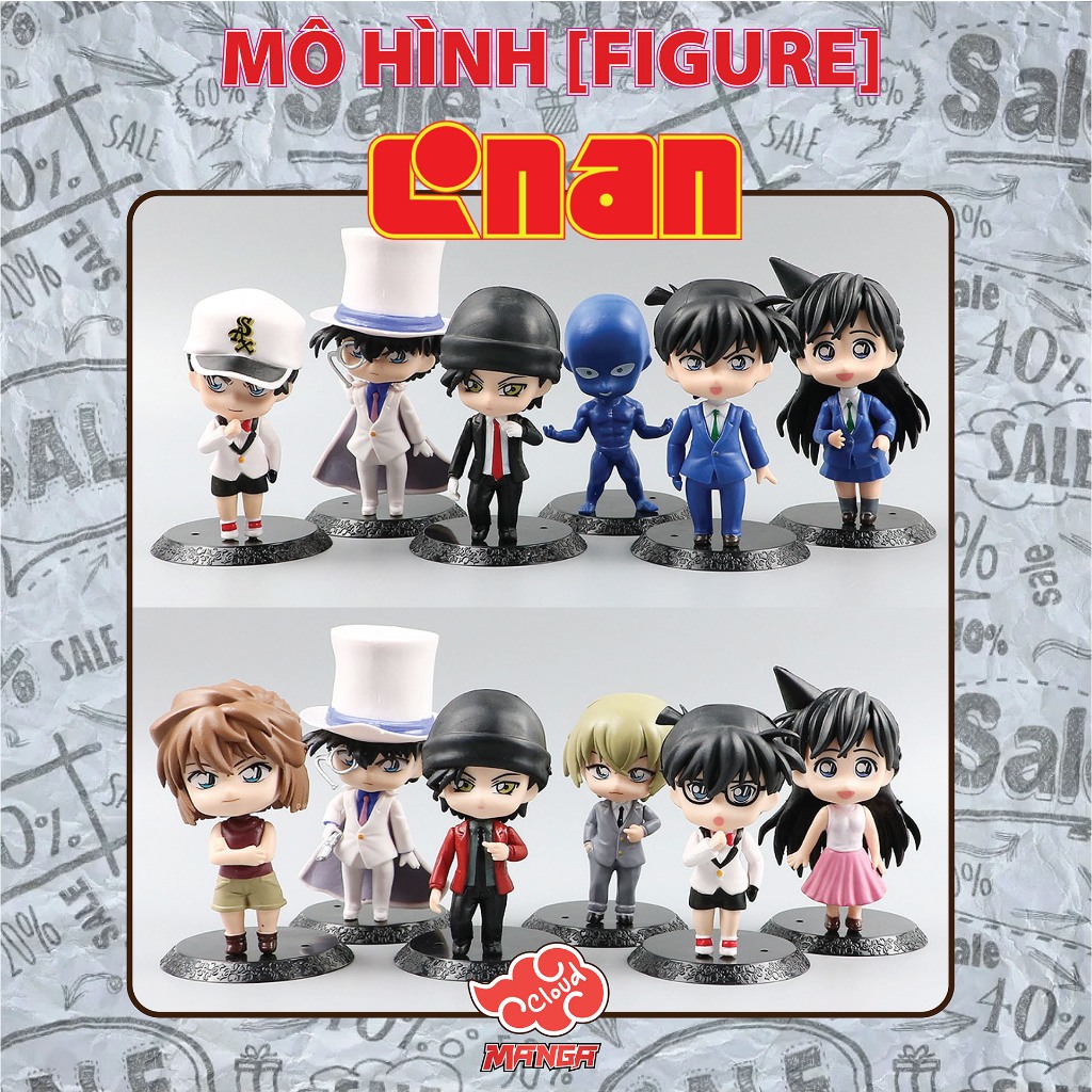 Famous Detective Model Conan figure anime manga Character [ran Morito ...