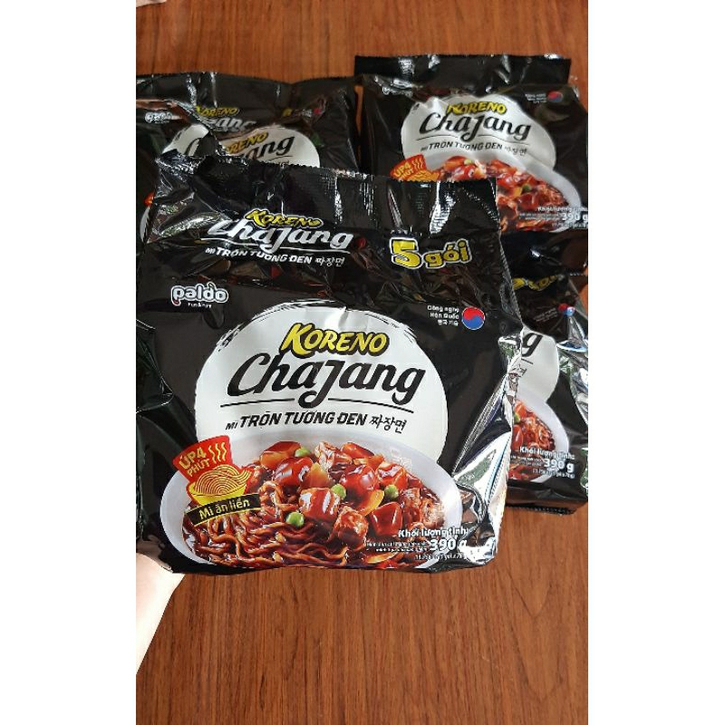 KORENO CHAJANG NOODLES MIXED WITH BLACK SOY SAUCE / PACKAGE 78G ...