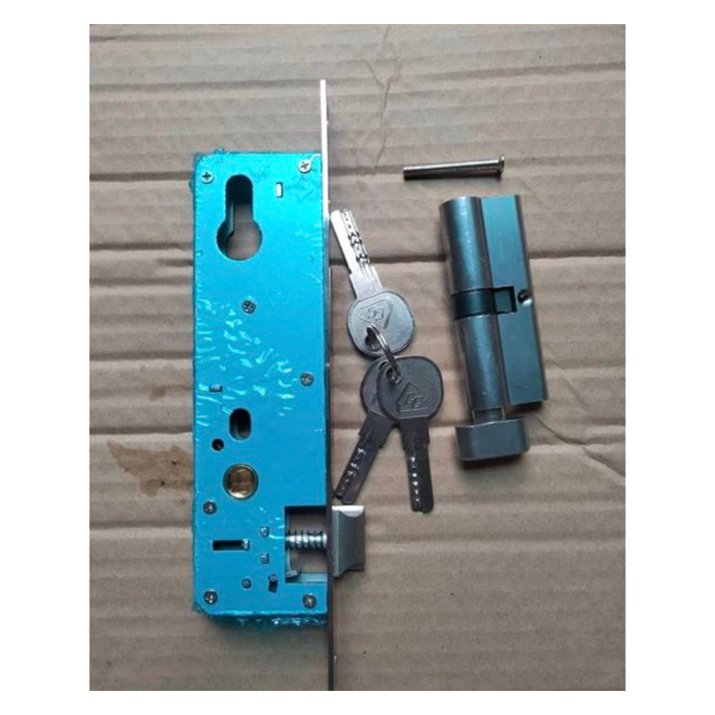 Retail Set Of Plastic Door Lock Body With Steel Core, Lock 4500 ...