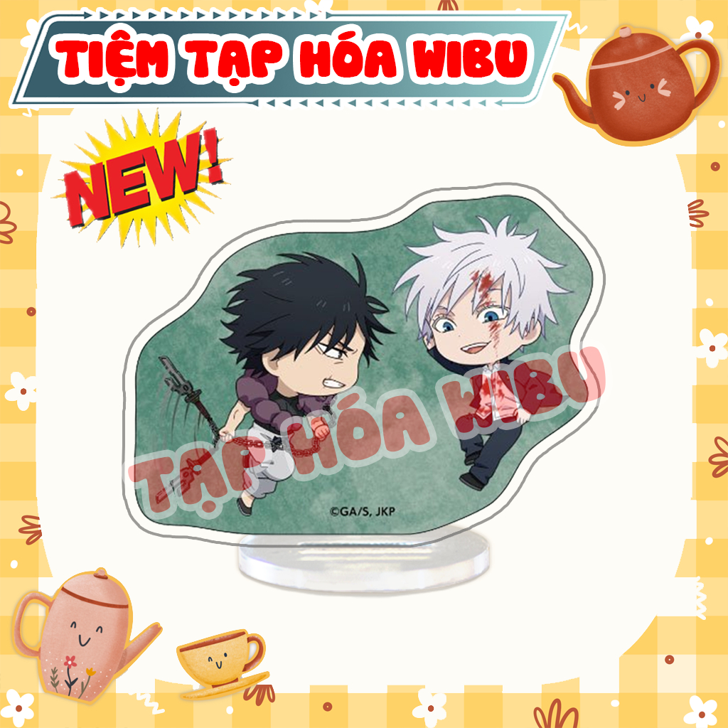 Acrylic Statue Standee Model Jujutsu Kaisen Character Gojo Itadori Yuji ...