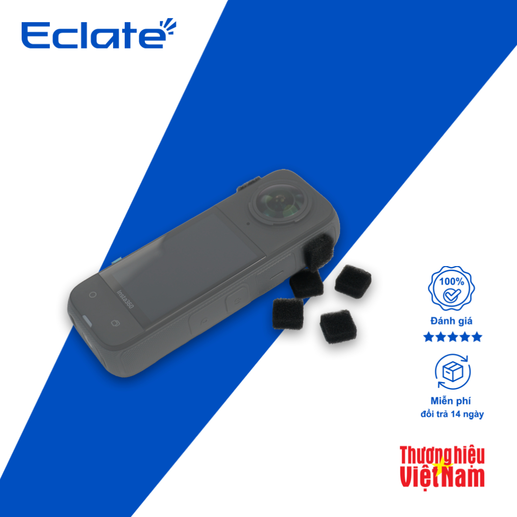 Eclaté noise-canceling air filter cotton for Insta360 X4 | Shopee ...