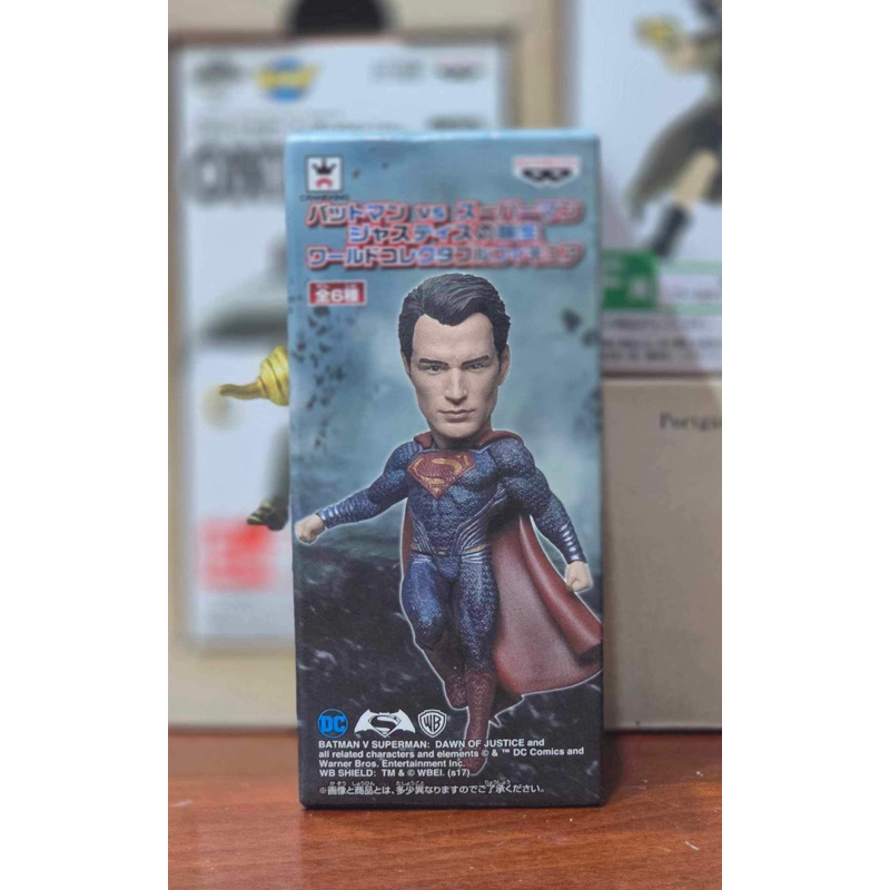 Wcf DC Model Superhero Genuine Bandai Japan Superman Superman | Shopee ...