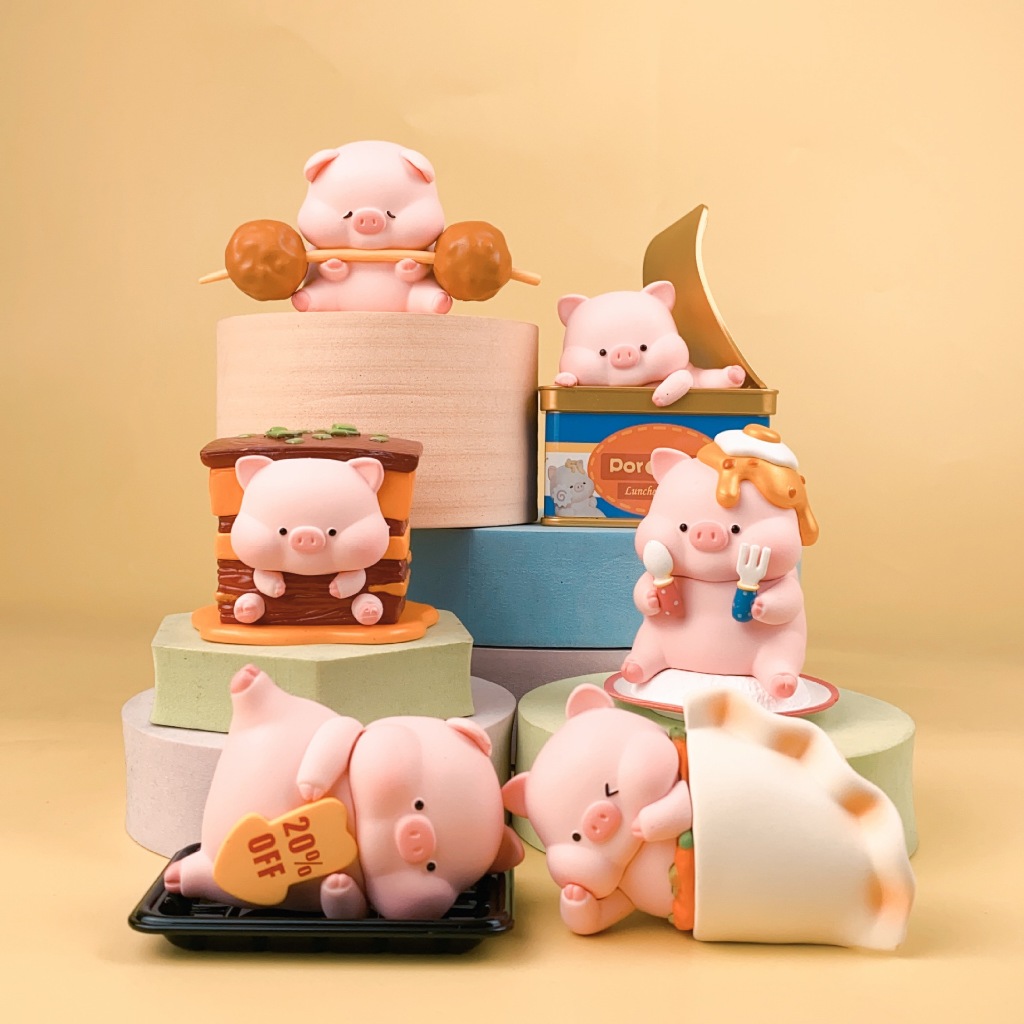Hungry Sakura Pig Character Model 12 Characters | Shopee Philippines