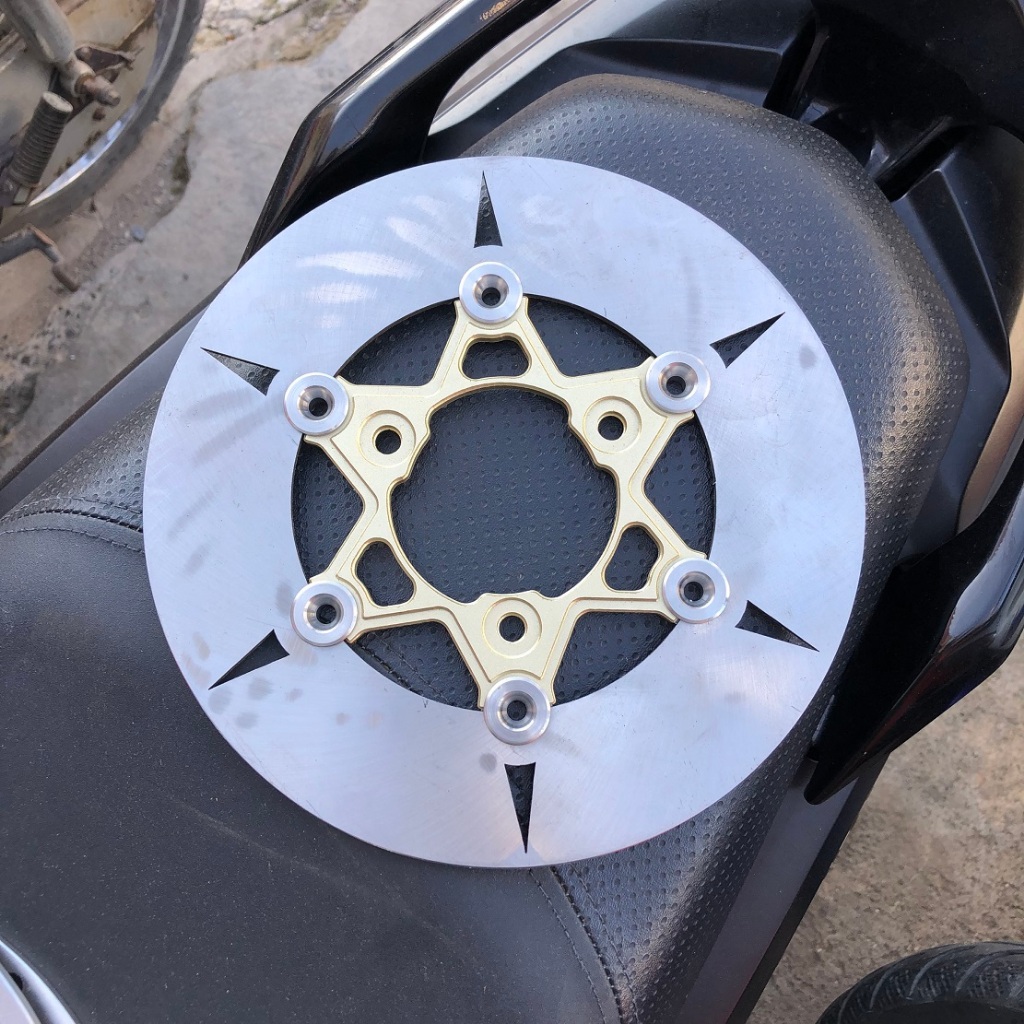 RAIDER/ SATRIA/ GSX Rear Disc size 220mm_Bremb disc with 6 stainless ...