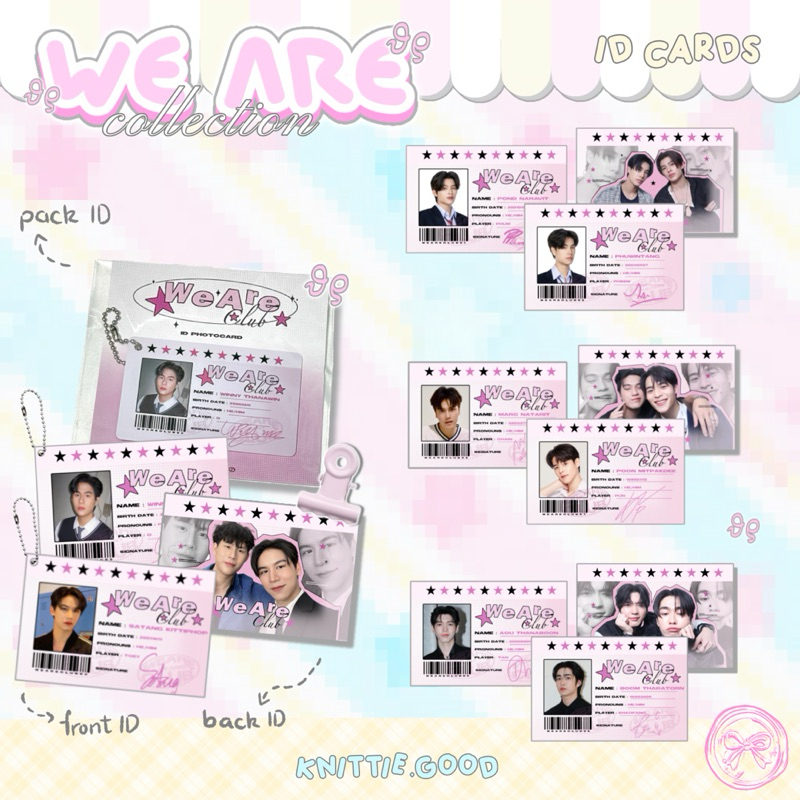 ID card OTP - We Are Collection | KNITTIEGOODS | Shopee Philippines