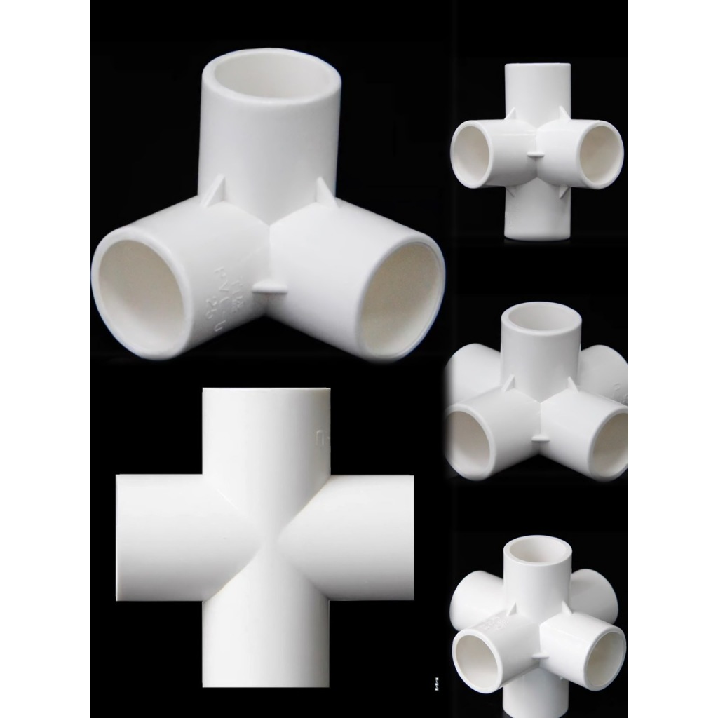 Pvc water pipe connector accessories 3/ 4/ 5/ 6 ports 20/ 25/ 32mm ...
