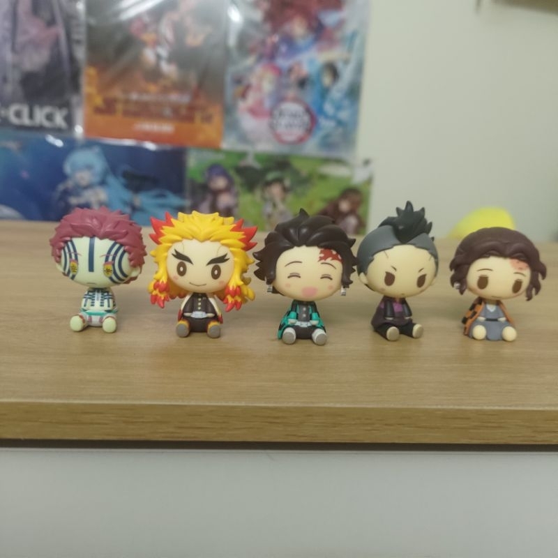 (Genuine) Chokonokko Kimetsu No Yaiba - Chibi Figure Tanjiro, Rengoku ...